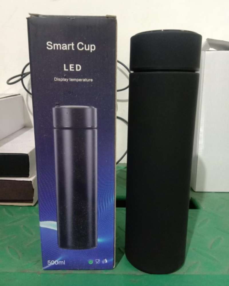 Jual Tumbler Suhu Botol Suhu Tumbler Led Botol Led Vacum Bahan Rubber ...