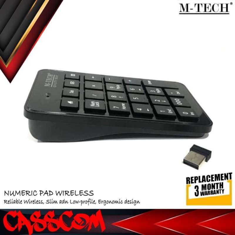 Jual M-tech Numeric Pad Wireless / Keyboard Numerik Wireless Di Seller ...