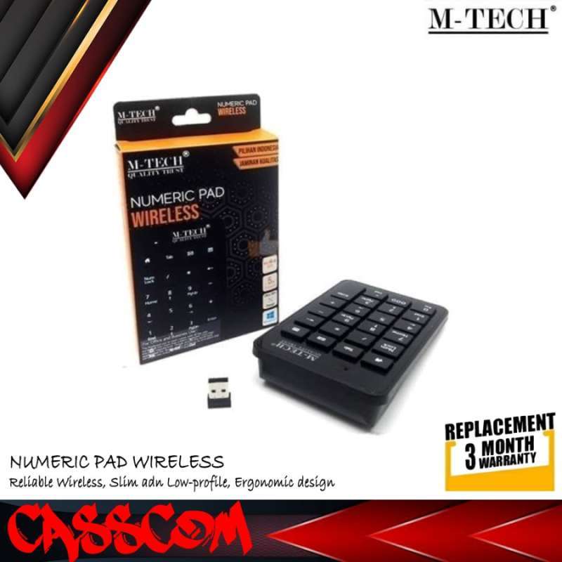 Jual M-tech Numeric Pad Wireless / Keyboard Numerik Wireless Di Seller ...