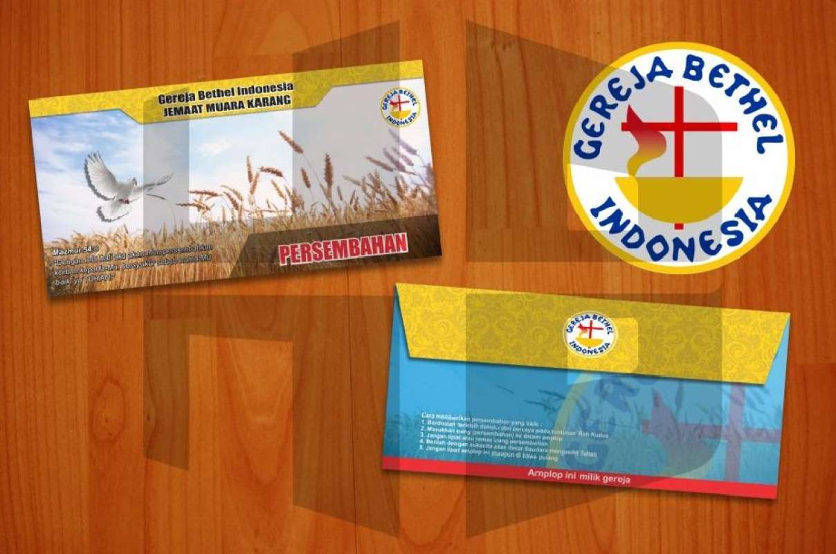 Jual Amplop Persembahan Untuk Gereja Bethel Indonesia Jemaat Muara ...