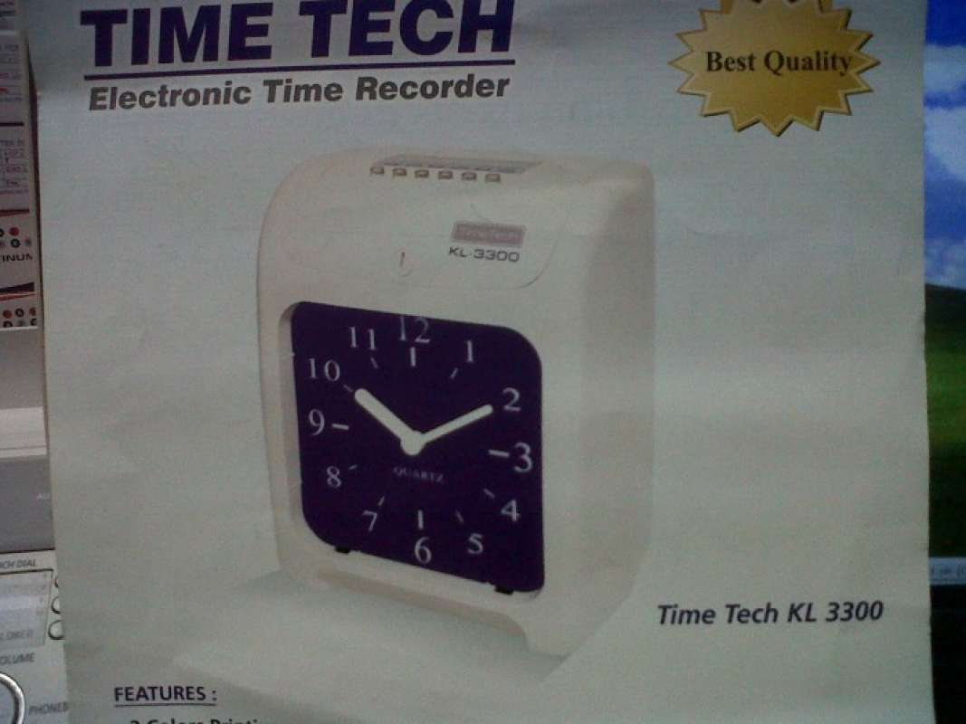 Promo Mesin Absen Analog merk Timetech KL 3300 Diskon 23% di Seller Eudora - Kamal Muara, Kota ...