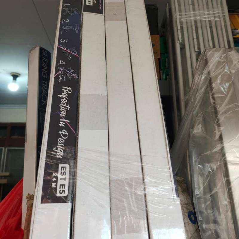 Jual Rel pintu geser panjang 2,4m komplit roda di Seller Yuenhan ...