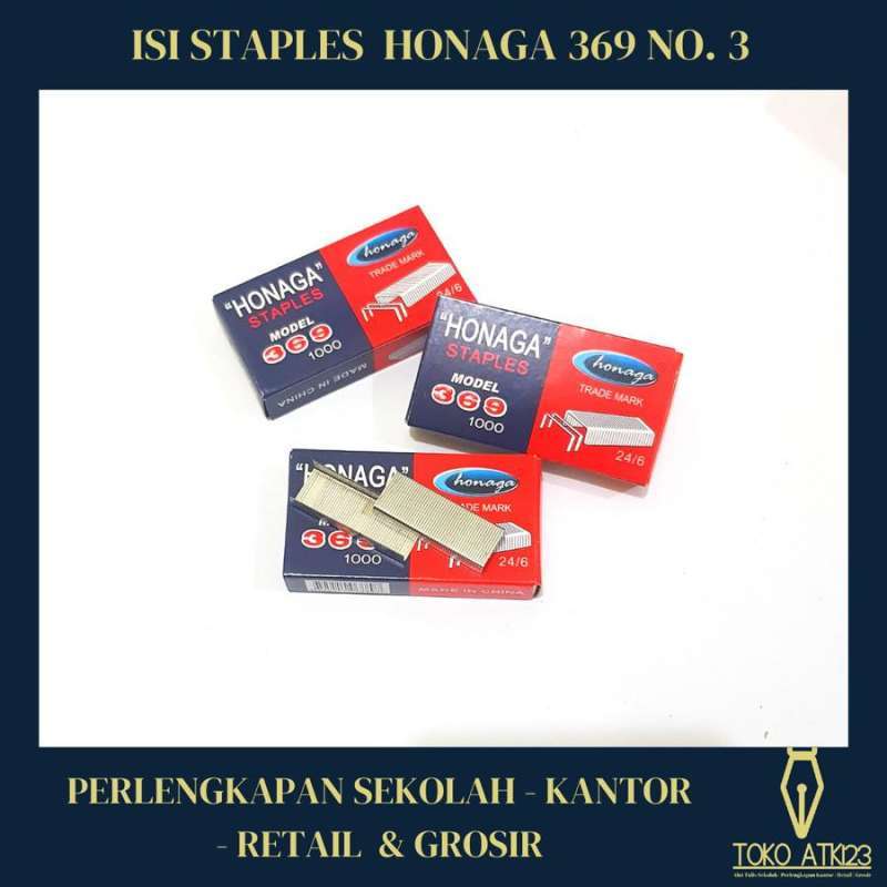 Jual Isi Staples Honaga Original Harga Termurah Juli 2024 | Blibli