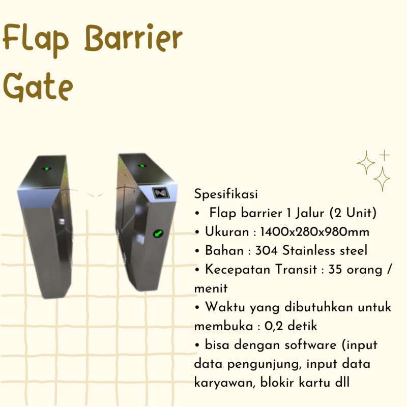 Jual Pedestrian Gate/ Barrier Flap Gate / Flap Barrier / Pintu Otomatis ... Jual Pedestrian Gate/ Barrier Flap Gate / Flap Barrier / Pintu Otomatis ...