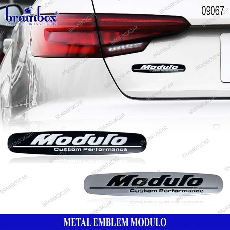 Jual Emblem Besi Logo Honda Modulo Metal Logo Tempelan Body Mobil di ...