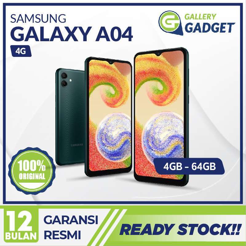Jual Samsung Galaxy A04 3/32 4/64 RAM 3 4 ROM 32 64 GB 3GB 4GB 32GB ...
