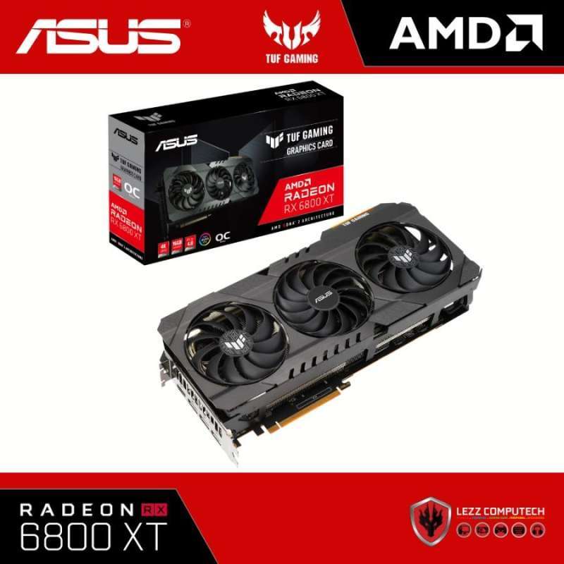 Jual ASUS TUF GAMING RADEON RX 6800 XT OC 16GB GDDR6 di Seller Lezz ...