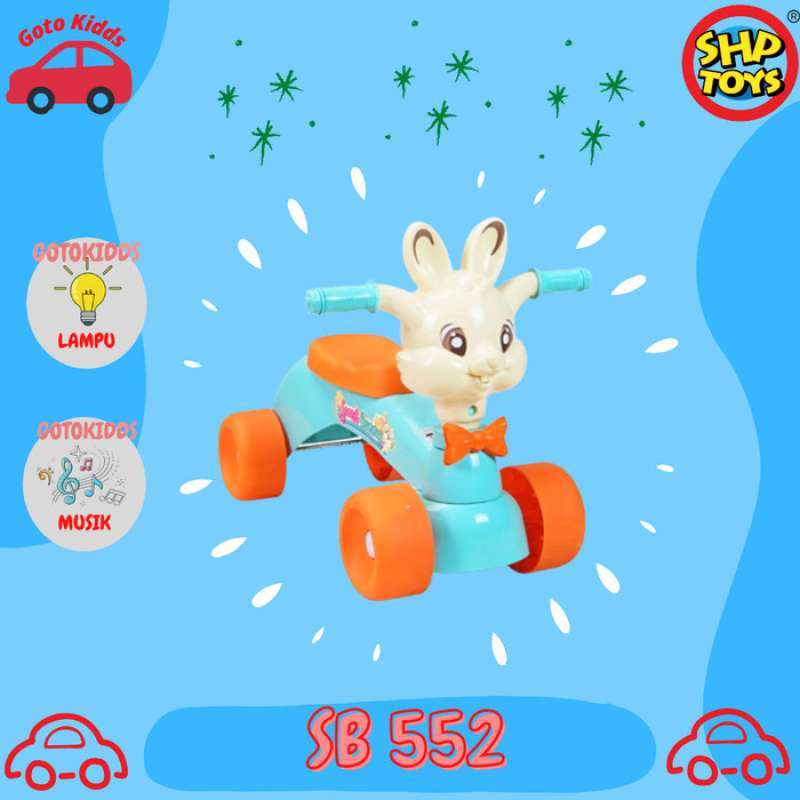 Promo Mainan Anak Ride on Character SB 552 - Maenan Anak Diskon 52% di ...