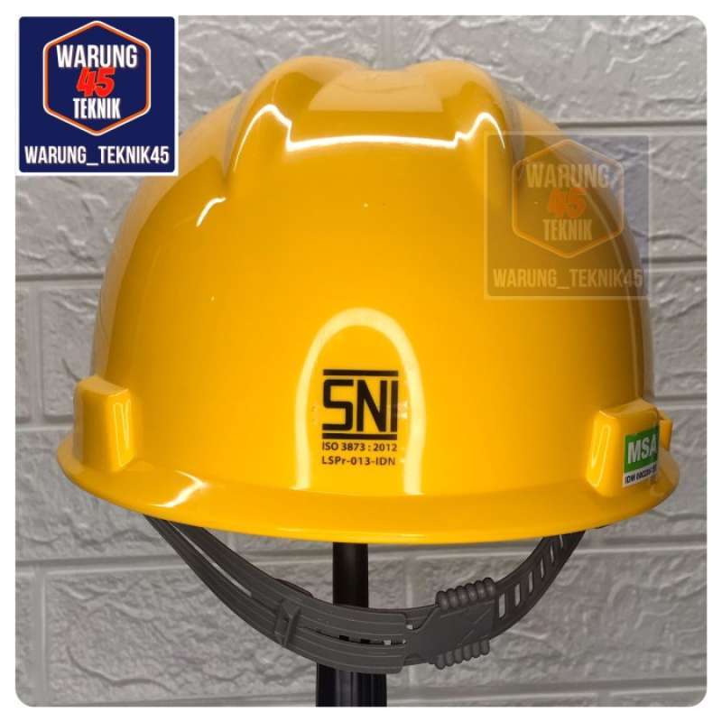 Promo Helm Proyek Safety V Guard Merk Msa Sni Lokal Suspensi Standard ...