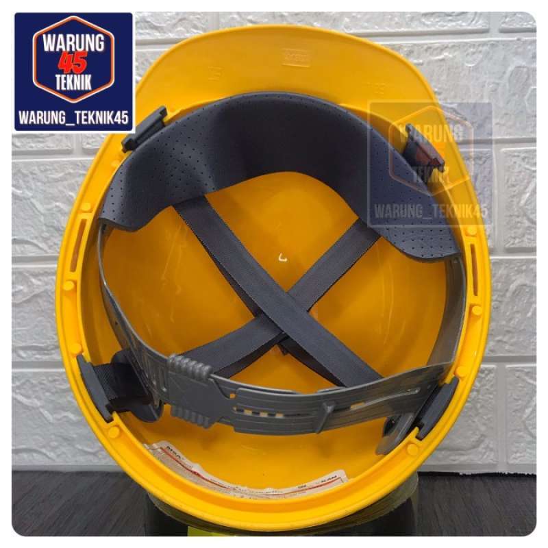 Promo Helm Proyek Safety V Guard Merk Msa Sni Lokal Suspensi Standard ...