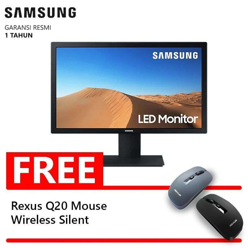 Jual LED Monitor Samsung 24 inch S24A310 60Hz FHD LS24A310NHEXXD di ...