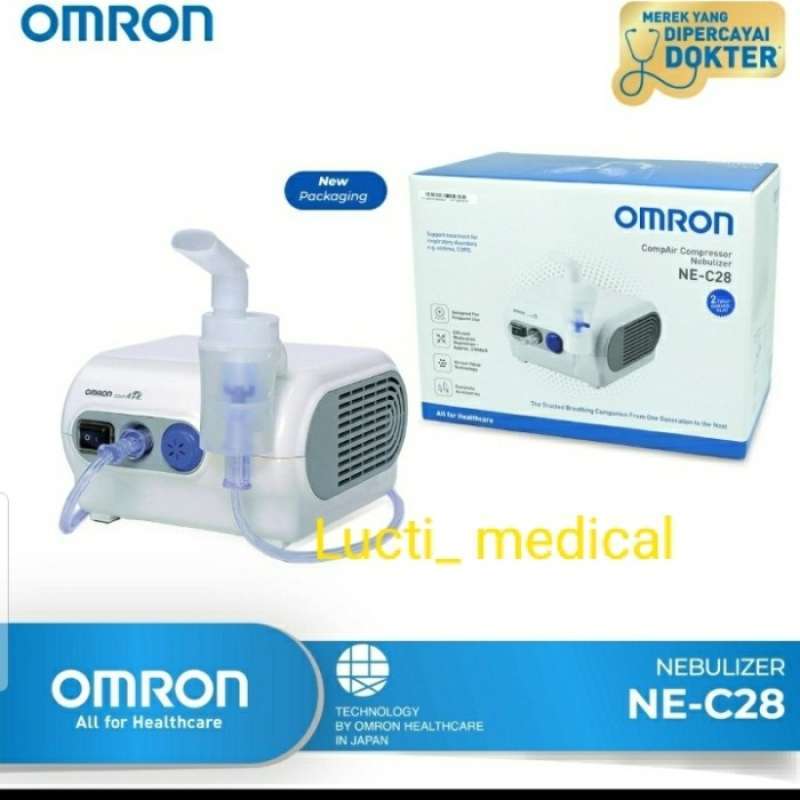 Promo Nebulizer Omron NE -C28 Nebulizer alat uap anak dewasa uap asma ne c28 Diskon 23% di ...