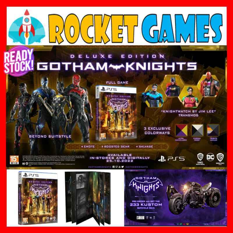 Jual PS5 Gotham Knights Deluxe Edition di Seller Rocket Games Official Store - Kota Jakarta ...