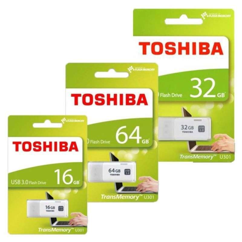 Jual Glo - Toshiba Usb 3.0 Flash Drive - Thn-u30iw Storage Internal ...