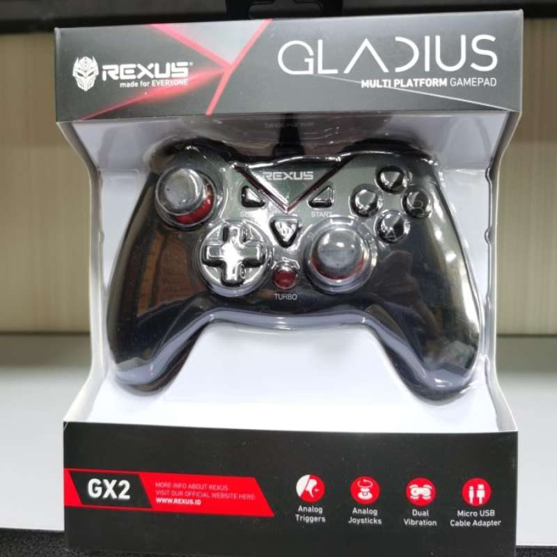 Jual Rexus Pro Gaming Gamepad GX2 di Seller Silvanna - Kapuk Muara ...