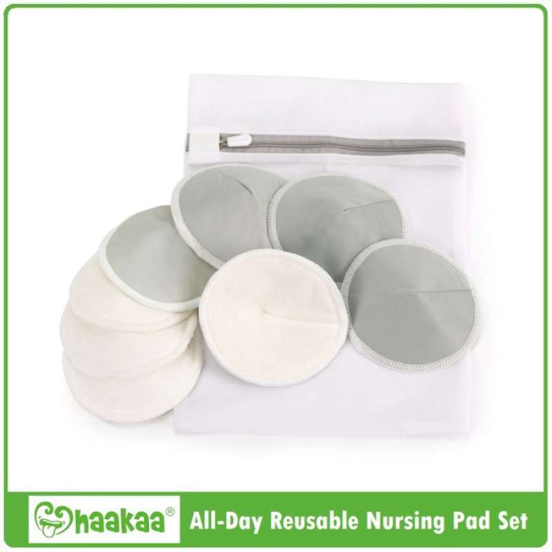 Jual Haakaa All-Day Reusable Nursing Pad Set di Seller Crystal Maiden ...