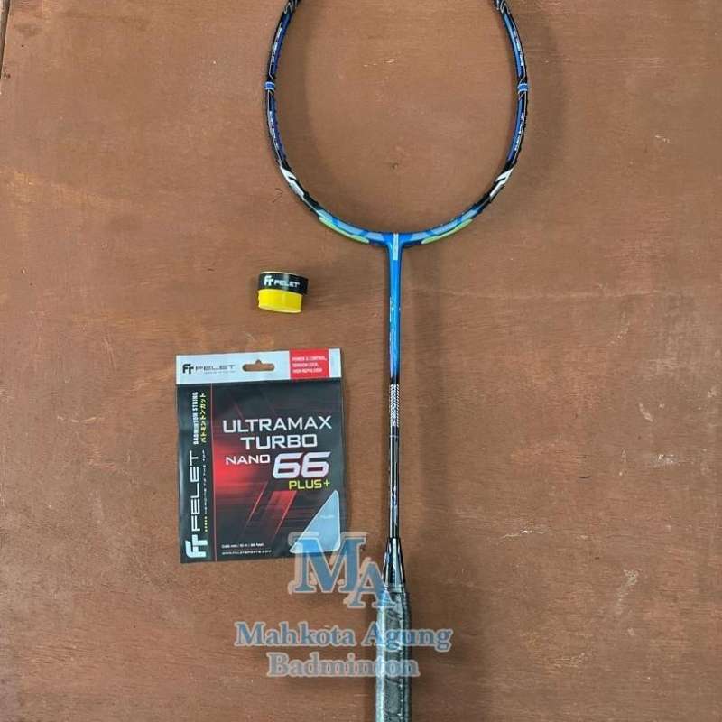 Jual Raket Badminton Felet Galaxy Flare 10 Original 32 Lbs Bonus ...
