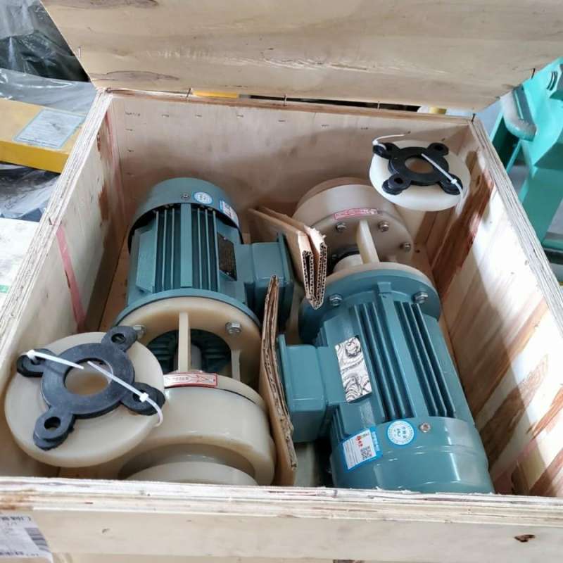 Jual CHEMICAL PUMP PVDF HIGH QUALITY POMPA PLASTIK KIMIA di Seller ...