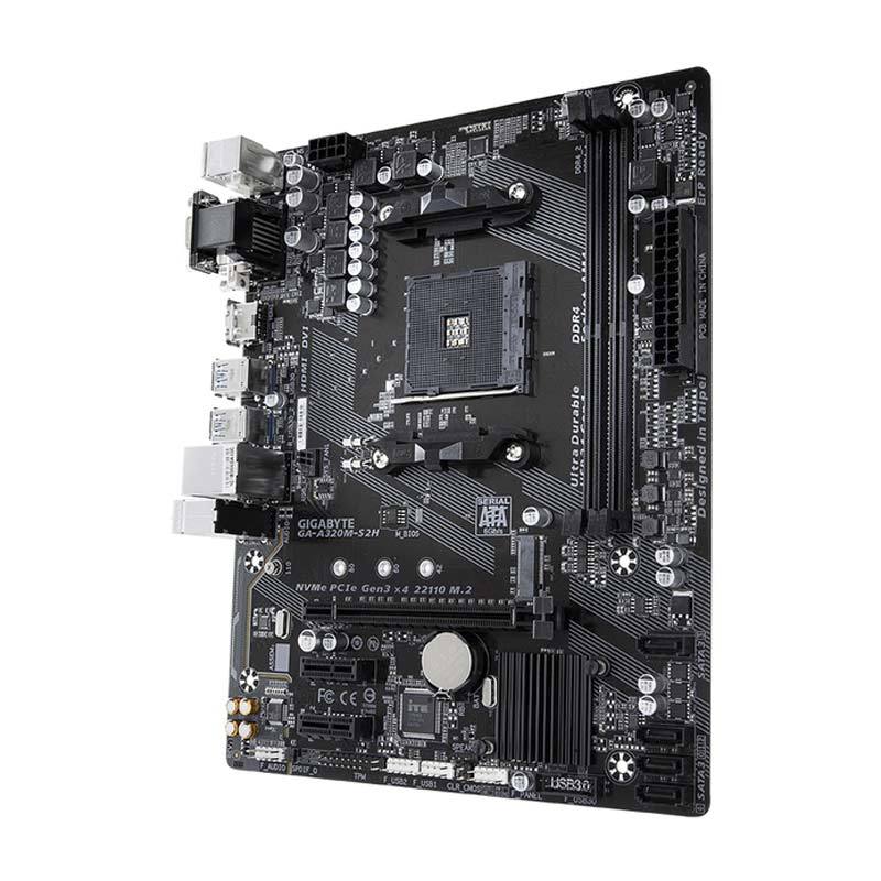 Jual Gigabyte Ga-a320m-s2h [am4/ Amd Promontory/ A320/ Ddr4/ Usb3.1 ...