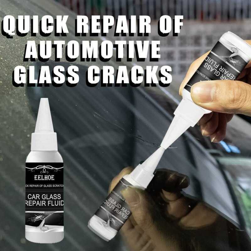 Jual GLO - EELHOE Resin Reparasi Kaca Mobil Retak Lecet Car Repair 30ml ...