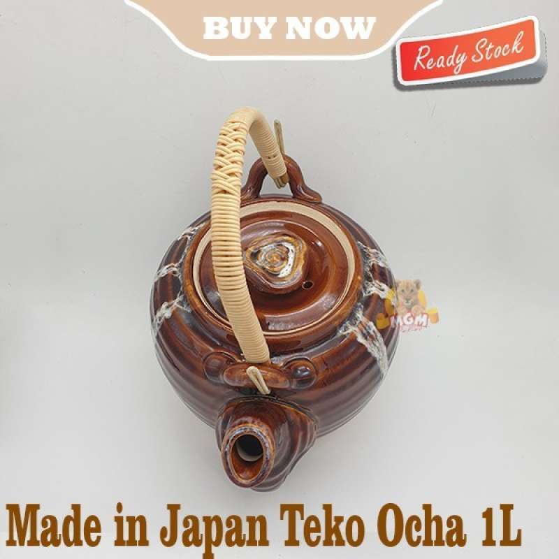 Jual Made In Japan Teko Ocha Keramik Japanese Teapot Handmade 1.2l Di ...