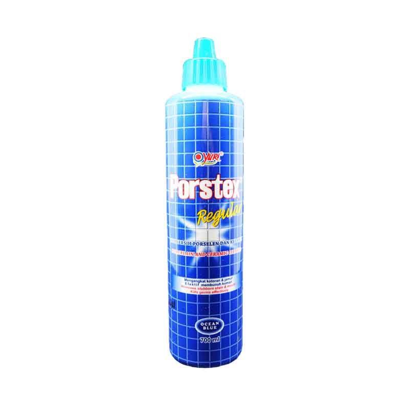 Jual Yuri Porstex Regular Ocean Blue Pembersih Lantai - Biru [700 mL ...