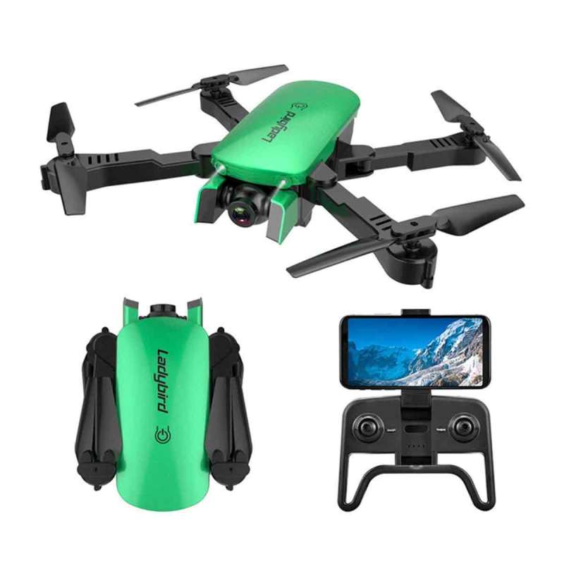 Jual Ladybird R8 Cross-border Drone Folding Professional - Green [HD ...