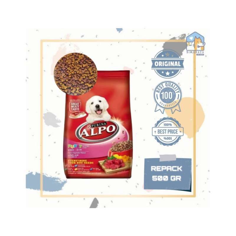 Jual ALPO ADULT BEEF LIVER & VEGETABLES 1 KG REPACK di Seller Suka_Pets ...