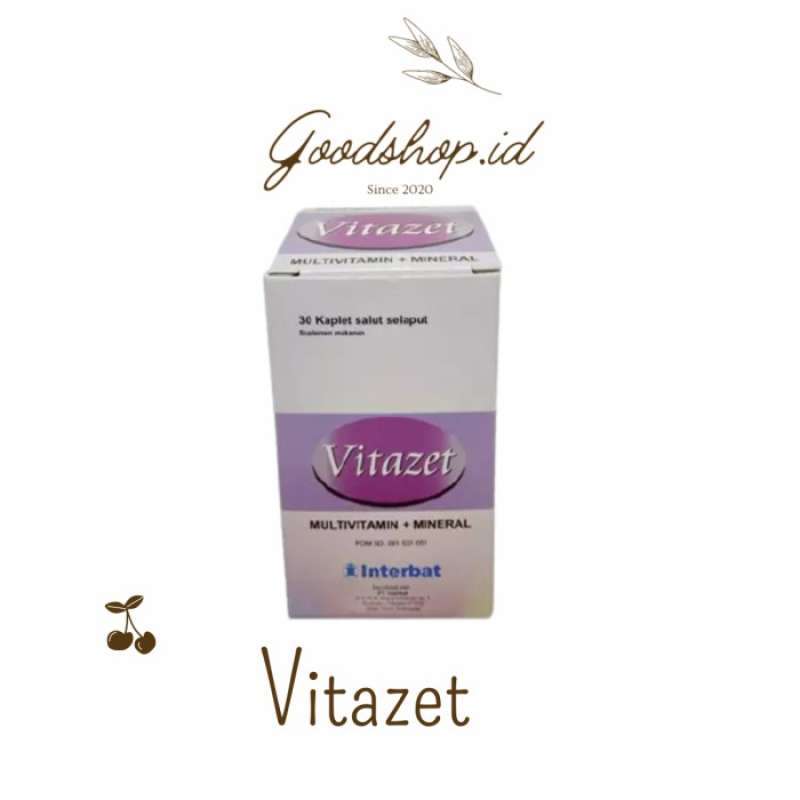 Promo Bulan Ini Aja Kak! Vitazet Multivitamin Dan Mineral Isi 30 Yuk ...