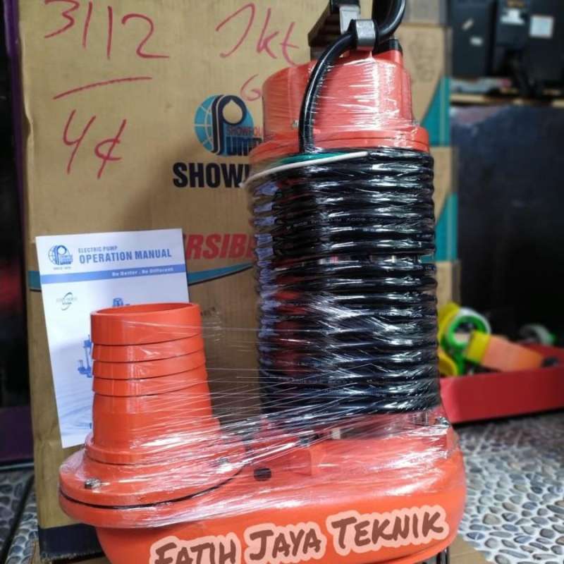 Jual Pompa Submersible Air Limbah 2Hp 1Phase 4 In Pompa Showfou SF 212N ...
