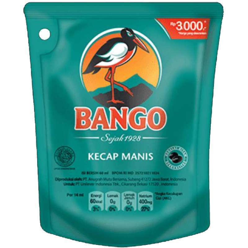 Jual KECAP BANGO / Kecap Hitam Bango / Kecap Manis Bango - 60ml di ...