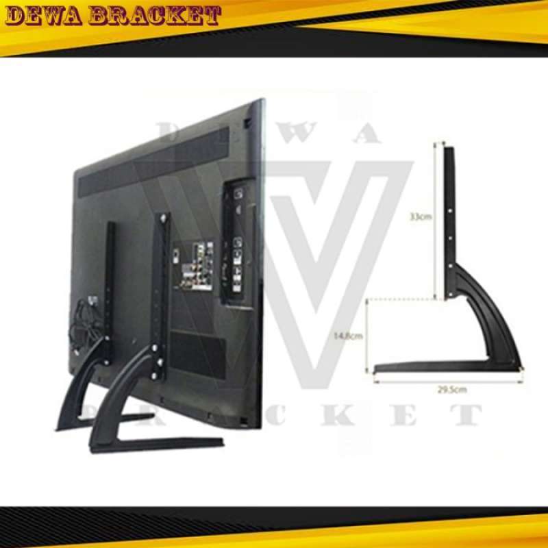 Jual Kaki Tv Stand Bracket Led 65 55 50 43 Inch Universal Semua Merk Tv ...