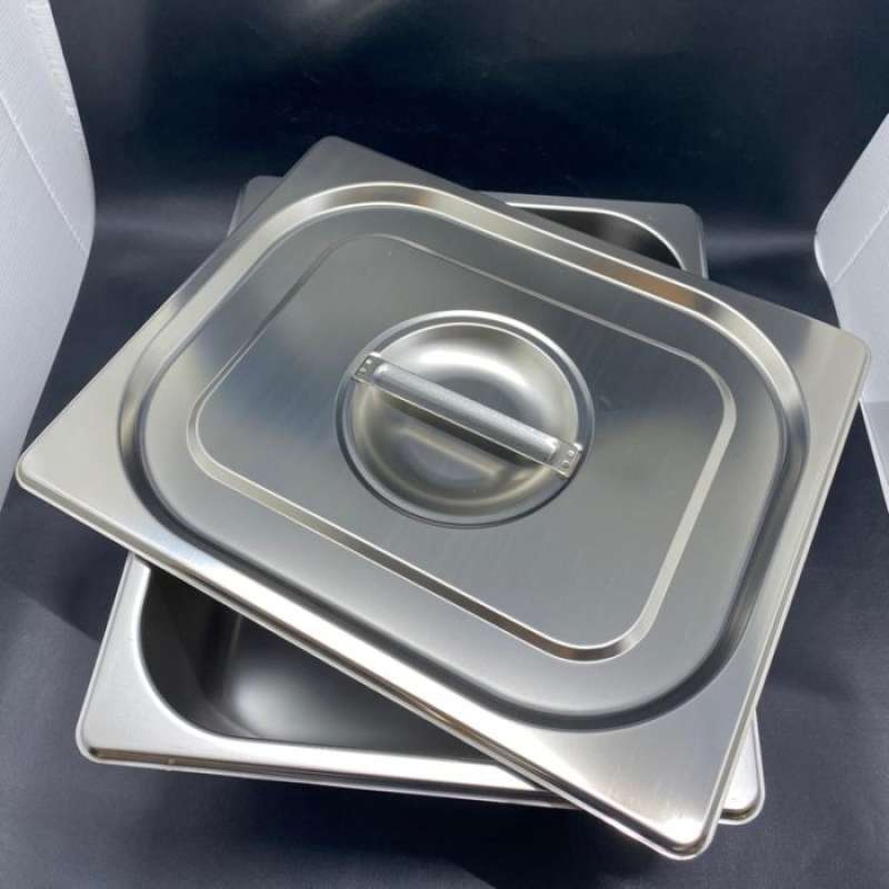 Jual Insert 1/2 10cm + tutup gastronom food pan chafing dish stainless ...