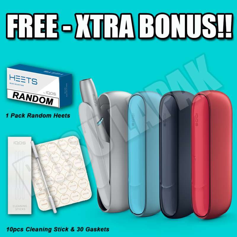 Promo BONUS PROMO! iQos 3 Duo Original - New Color 2022 by Rosu Lapak ...