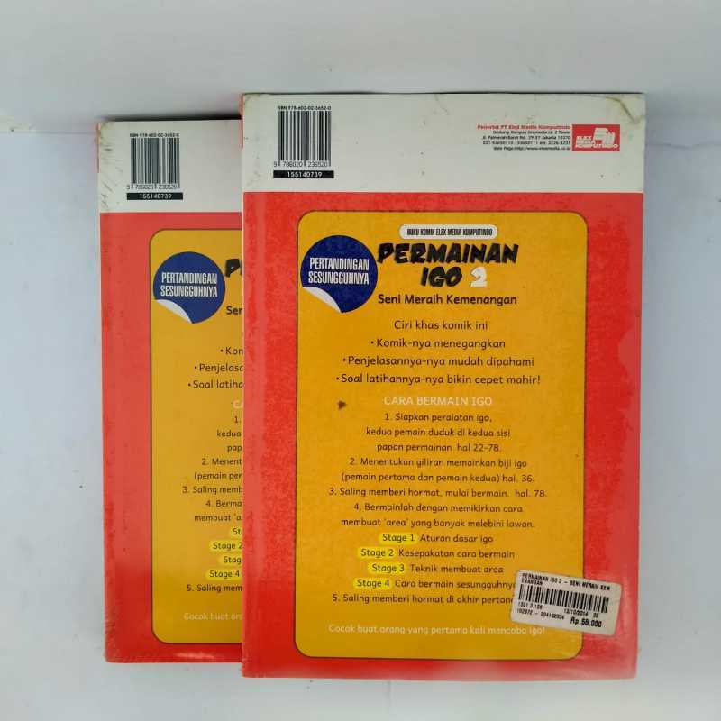 Jual Permainan Igo 2 Seni Meraih Kemenangan Pertandingan Sesungguhnya ...