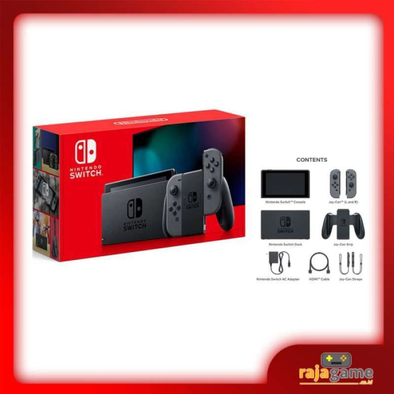 Jual Nintendo Switch Console New Model Grey di Seller Silvanna - Kapuk ...