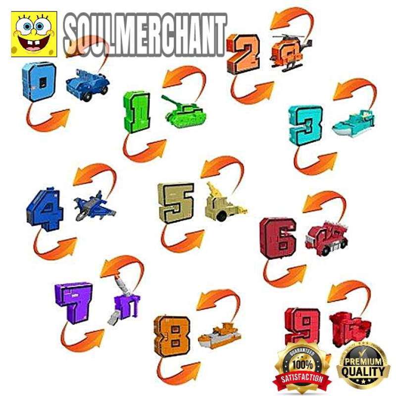 Promo Emco Transformers Pocket Morpher Morphers Number 7 - Mainan Robot ...