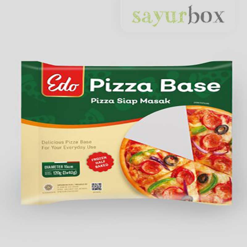 Jual Edo Pizza Base Frozen 120 gram Sayurbox - JKT di Seller Sayurbox ...