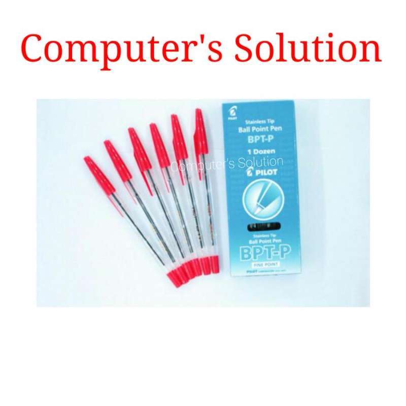 Jual Pulpen Pilot Merah / Lsn di Seller Computers Solution Official ...