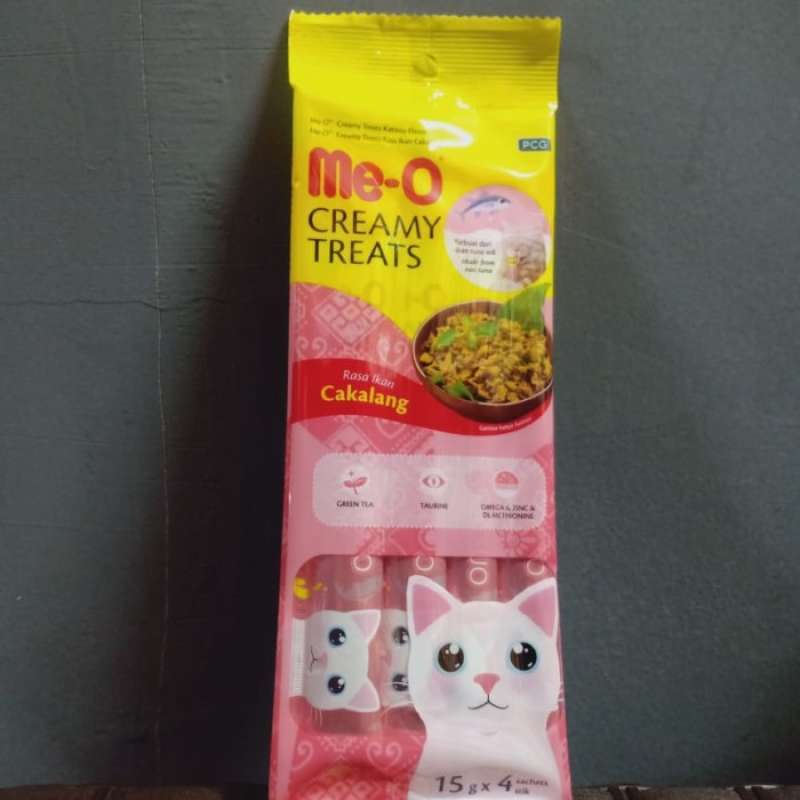 Promo Meo Creamy Treats Cakalang Flavor Diskon 45% di Seller Hauma Shop ...