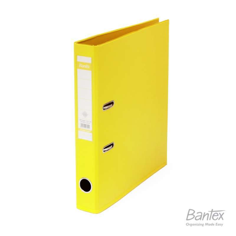 Jual Bantex Ordner A4 5cm Yellow - Lemon - Lime 1451v Pvc Lever Arch ...
