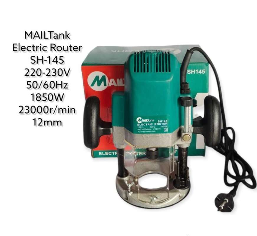 Jual Mailtank Mesin Router Sh145 12mm Profil Kayu Besar Wood Trimmer Di ...