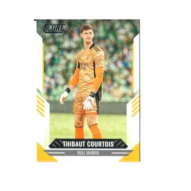 Jual Kartu Bola 2022 Panini Score FIFA Thibaut Courtois Madrid di ...