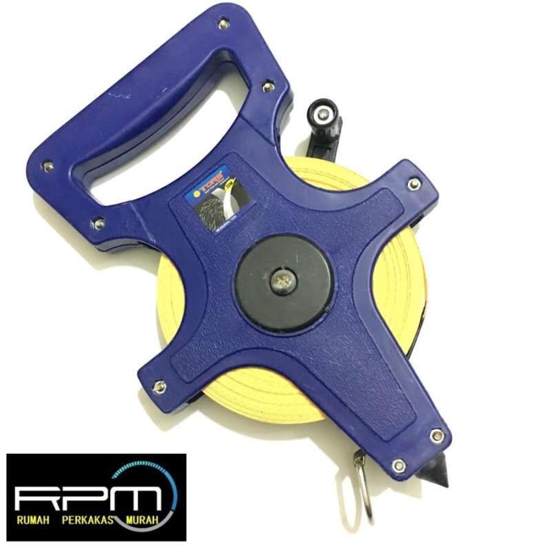 Jual Tora Meteran Tancap 30M / Measuring Tape / Meteran Pita 30M di ...