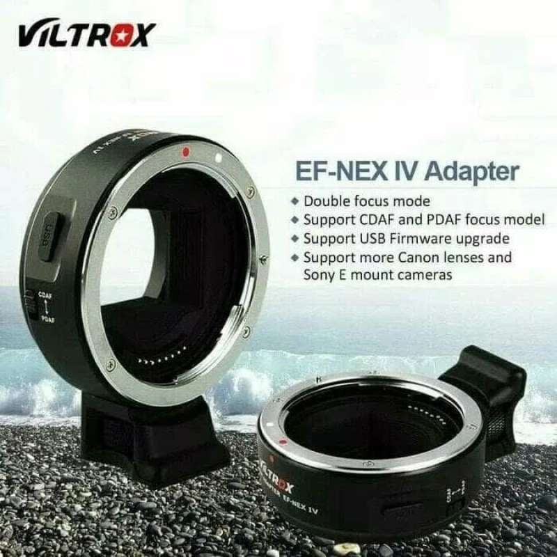 Jual Viltrox Ef-Nex Iv Auto Focus Lens Adapter Mount Ef Ef-S To Sony Nex di Seller Ramonaa Shop ...