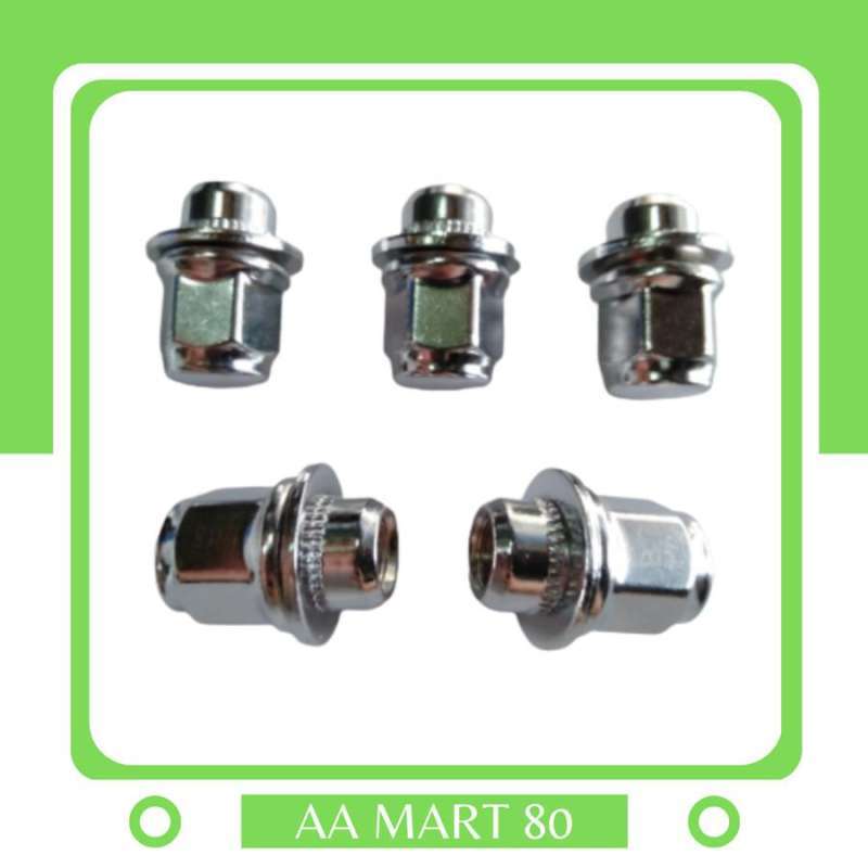 Jual Mur Roda Racing Pendek Vios / Yaris / Innova / Kijang / Kuda Asli ...