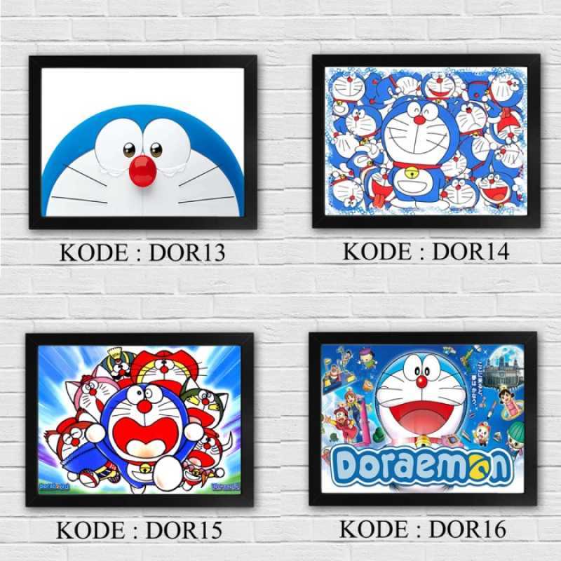 Promo Poster dinding wallpaper dekorasi rumah ANIME DORAEMON pajangan ...