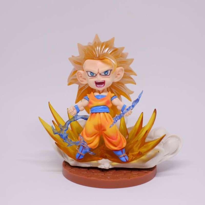 Jual figure dragonball son goku super saiyan dan stand base di Seller ...