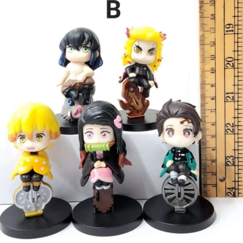 Jual Kimetsu No Yaiba Figure Set 5 / 6 Demon Slayer - Set 6 Di Seller ...