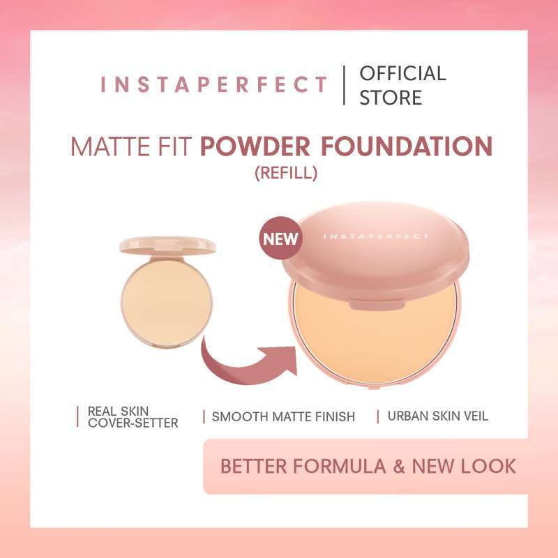 Jual [last Chance] - Instaperfect Refill Matte Fit Powder Foundation ...